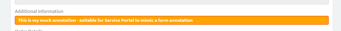 Annotations in Service Portal Pages? – Operation: SN-101