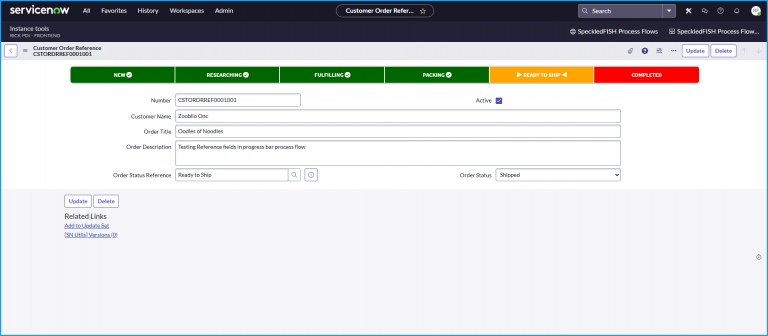 ServiceNow Custom Process Flow Colors Using CSS – Operation: SN-101