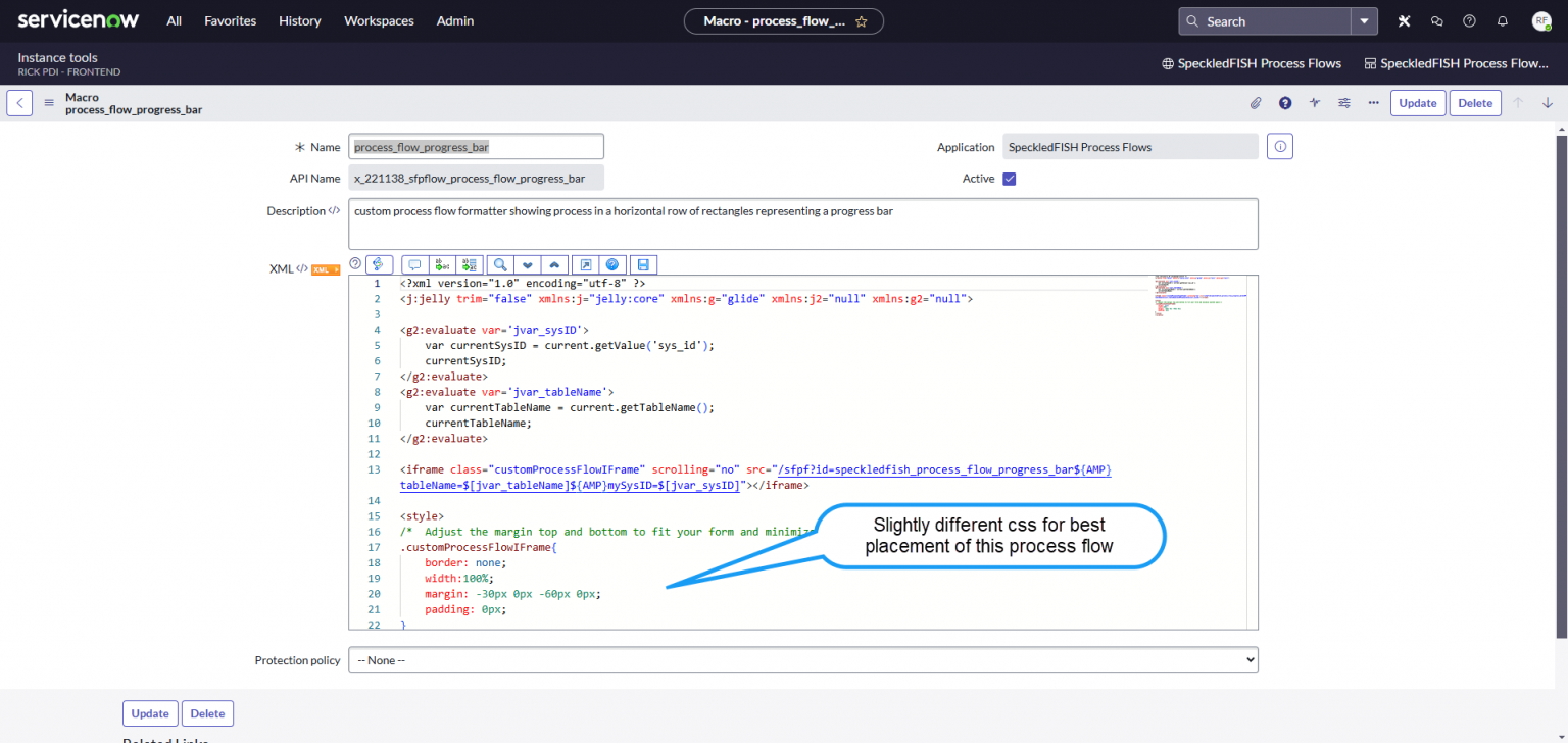 ServiceNow Custom Process Flow Colors Using CSS – Operation: SN-101