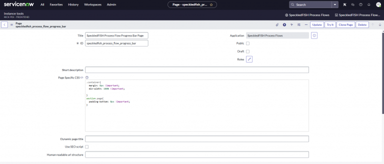 ServiceNow Custom Process Flow Colors Using CSS – Operation: SN-101